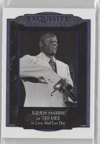 2025 James Bond Black Diamond Blue /49 Julius Harris as Tee Hee Johnson #30 5h0 | eBay