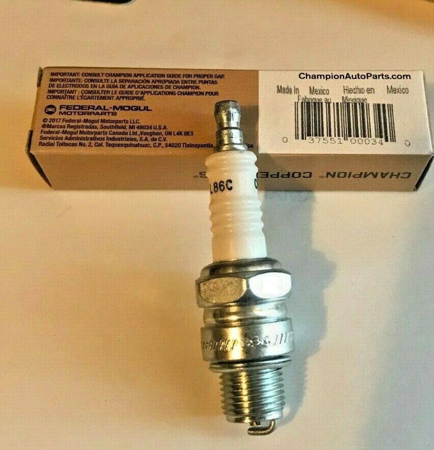 L86C Champion brand spark plug 306 37551000340| eBay