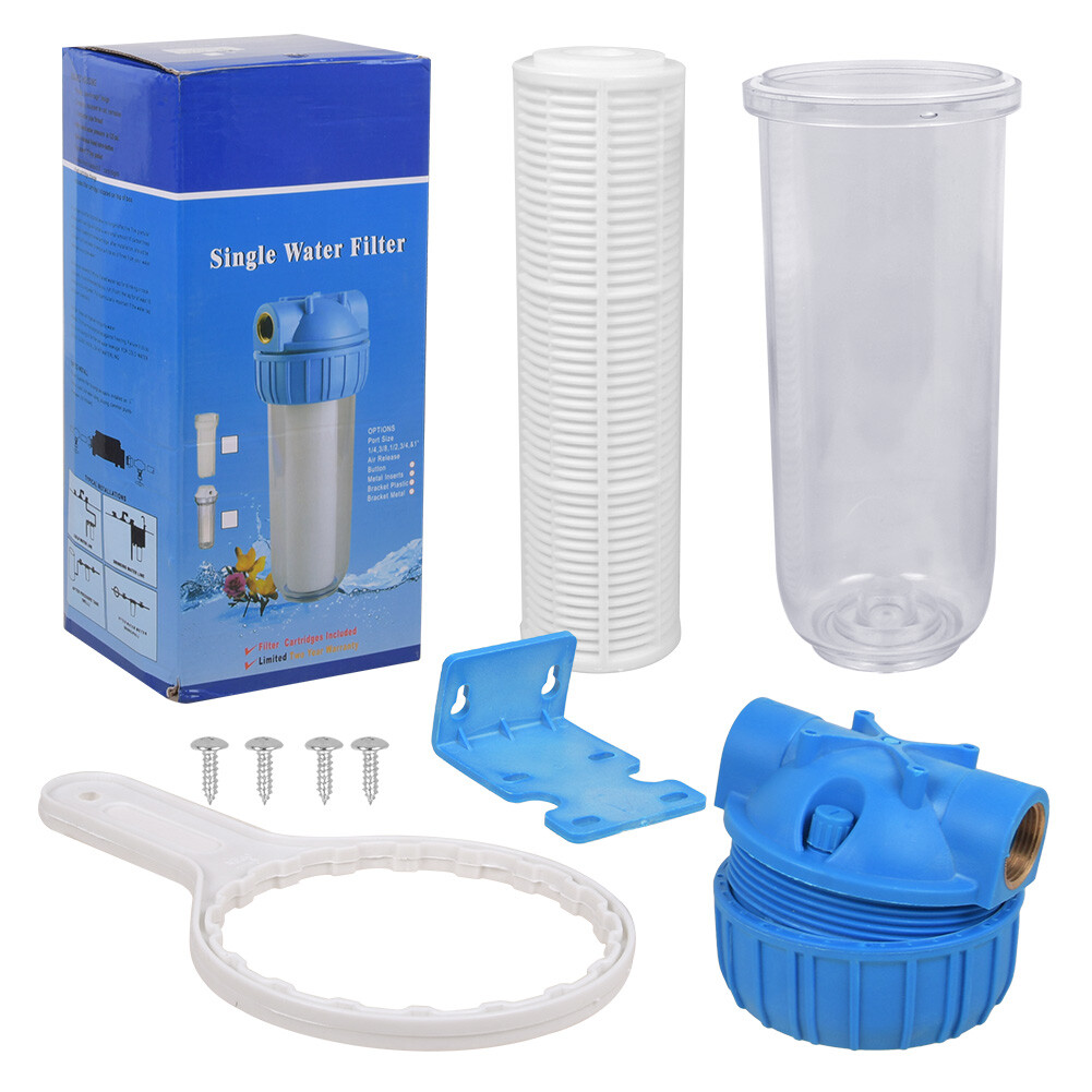 1" WASSERFILTER VORFILTER 5000 L/h HAUSWASSERWERK 8 BAR FEST ...