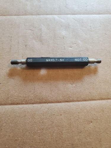 SPI Thread Gage M4x.0.7 6H Go No Go Gage | eBay