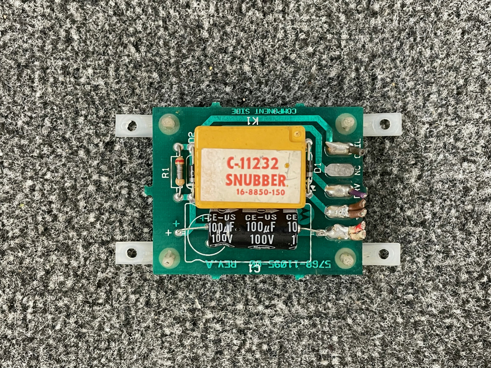 Williams Pinball Machine Relay Board 5768-11095-00 C-11232 Snubber | eBay