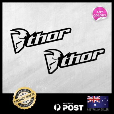 2x THOR helmet 150x60mm Vinyl Stickers Decals Window Car | eBay