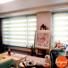 Window Blinds Stripe Light Filtering Shade Zebra Roller Anti UV Custom ...