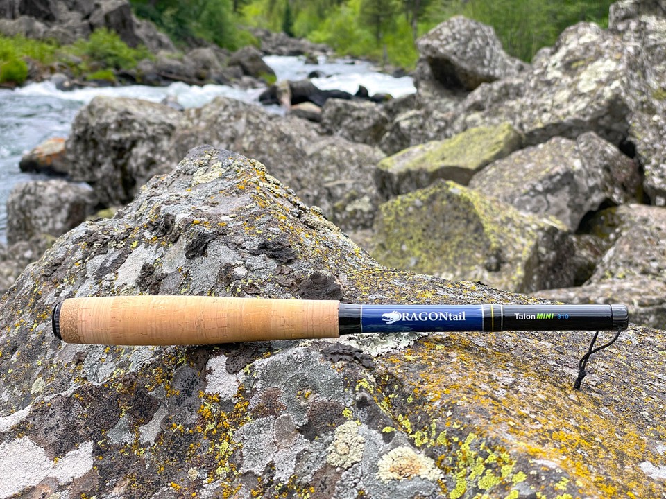 TalonMINI 310 Pocket Mini Tenkara Rod (10ft Tenkara Rod) w/ Case & Sock ...