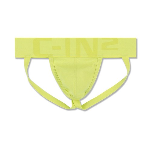 C-IN2 Men’s CORE Sports Jock - Yon Yellow 753T - 2XL (38-41 Inch ...