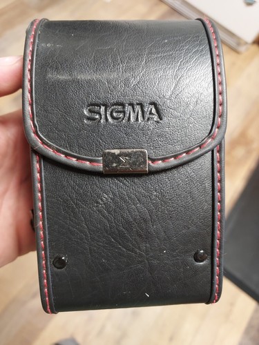 Vintage Sigma NC-02 Leather Lens Snap Closure Case Made in Japan 5 ...