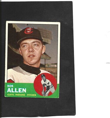 1963 Topps MLB # 266 Bob Allen | eBay
