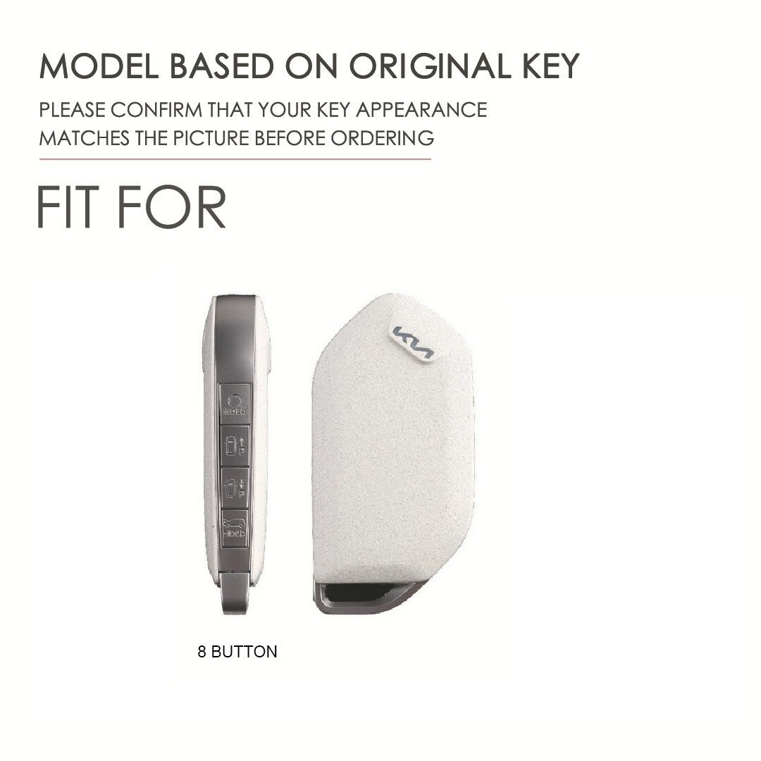 8Buttons TPU Car Key Remote Fob Cover For Kia EV9 Picanto GT Line ...