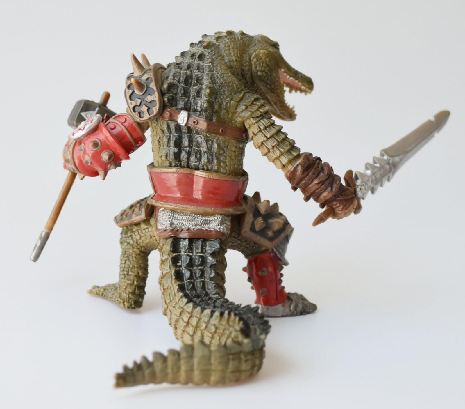 Crocodile Warrior Papo Figure 2008 Mutant Action Figure Medieval ...