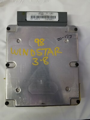 1998 FORD WINDSTAR OEM ECU ENGINE CONTROL MODULE [CHECK PART#]F88F ...