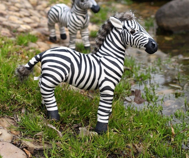 Zebra 13 Inch Stuffed Animal Plush Toys Toddler Doll Kids Gifts | eBay