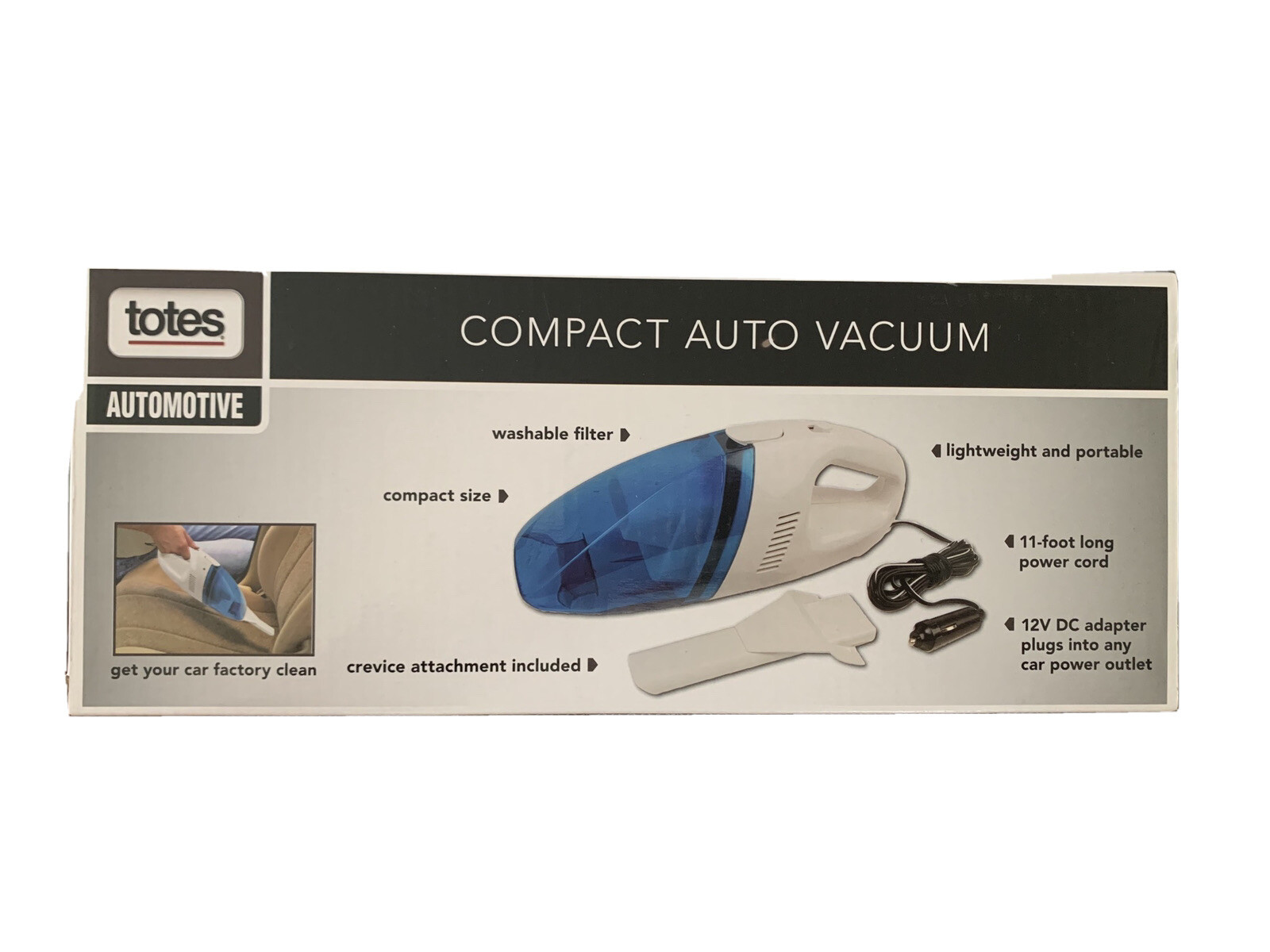 Totes Compact Auto Vacuum - NEW IN BOX | eBay