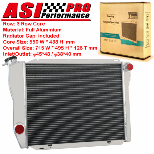 Radiator For 72-84 Ford Falcon XA/XB/XC/XD/XE Fairmont Cleveland 302/ ...