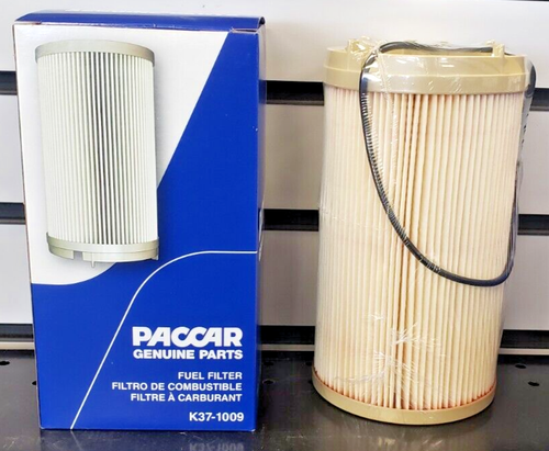 ~ BRAND NEW GENUINE PACCAR FUEL FILTER ELEMENT ~ 30 MICRONS ~ K37-1009 ...