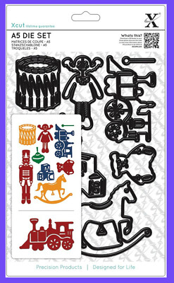 DO CRAFTS - XCUT TOY BOX 9 PIECE DIE SET - FREE SHIPPING | eBay