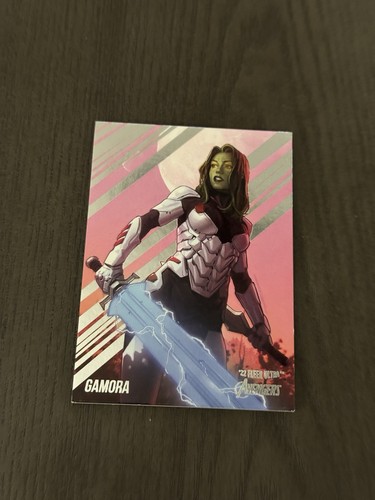 2022 Fleer Ultra Marvel Avengers #23 GAMORA Guardians Of The Galaxy ...