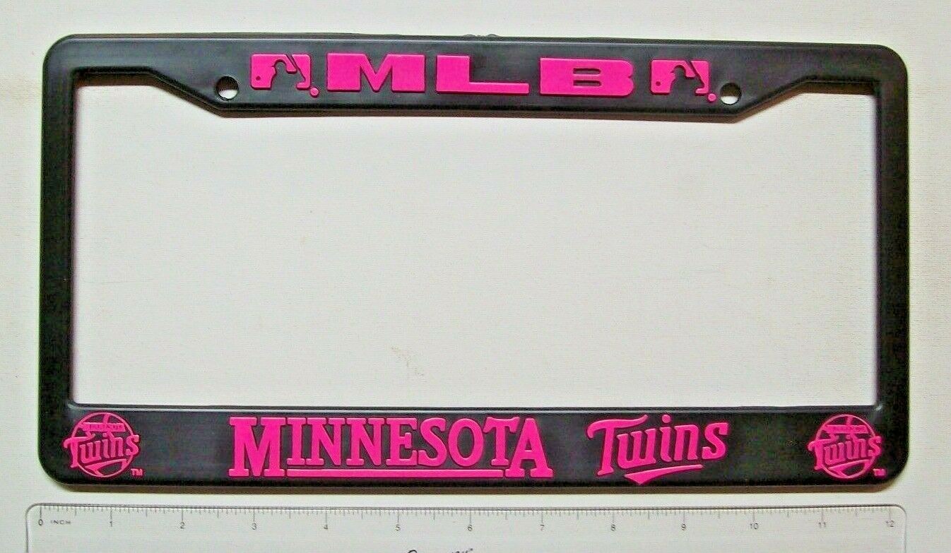 *New* MLB Minnesota Twins License Plate Frame (Made of Heavy Plastic ...