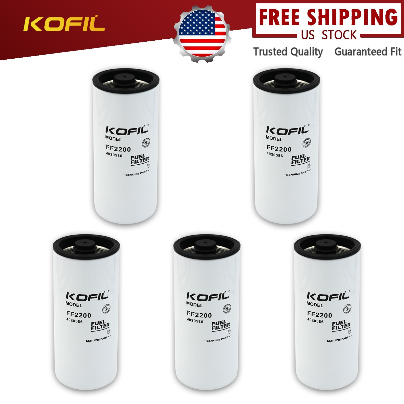 FLEETGUARD FF2200 - Fuel filter cross reference