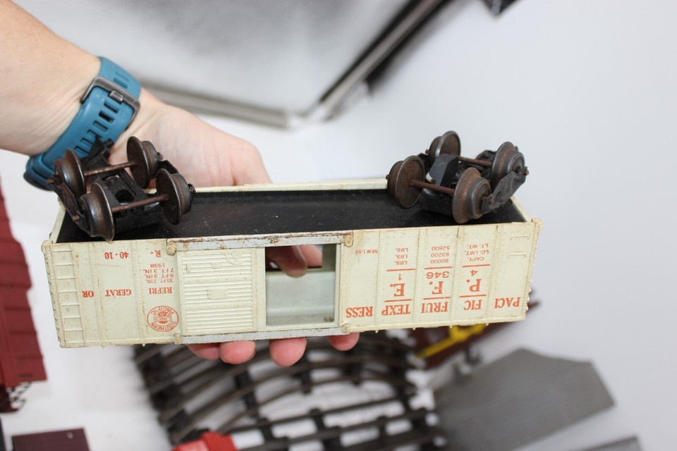 Vintage 1950s Marx PARTS/Set Electric Train Toy Large Lot Metal ...