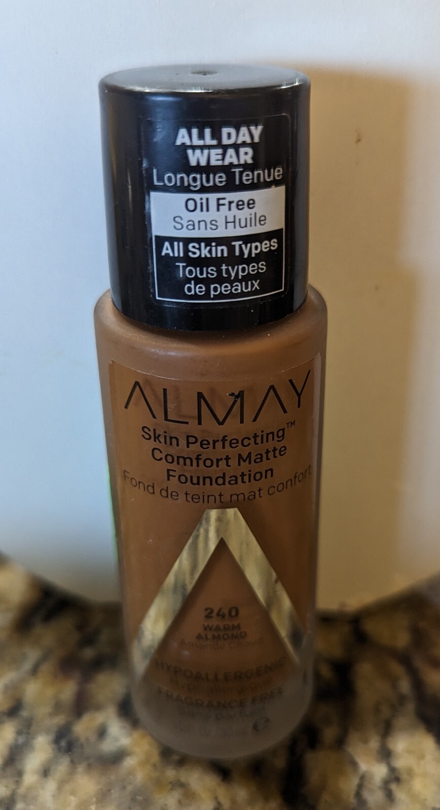 Almay Skin Perfecting Comfort Matte Foundation #240 Warm Almond Color ...
