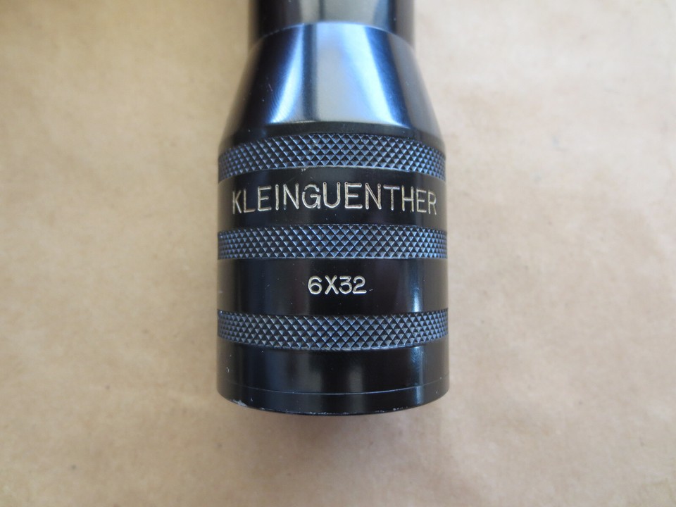 Rare Kleinguenther 6X Fixed Power Rifle Scope Fine Crosshair 6x32 Japan ...
