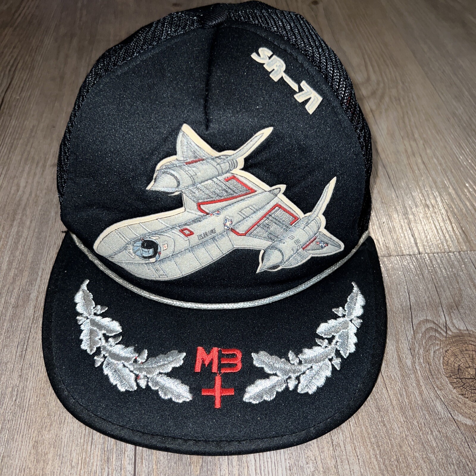 Vintage Lockheed Martin Hat SR-71 Blackbird Snapback … - Gem
