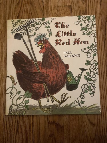 The Little Red Hen Book Paul Galdone Large Read Aloud Classroom 15" x ...
