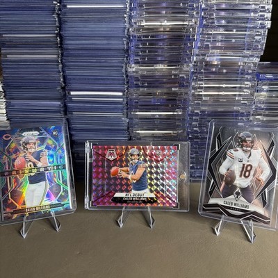 Caleb Williams 3 Card Lot Chicago Bears Pink Camo, Prizmatic, Check ...
