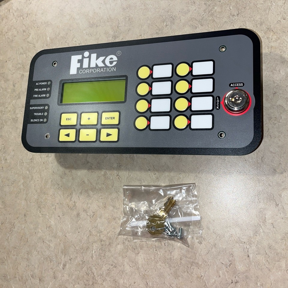 Fike Alarm 10-2321 Remote Display w/ Key | eBay