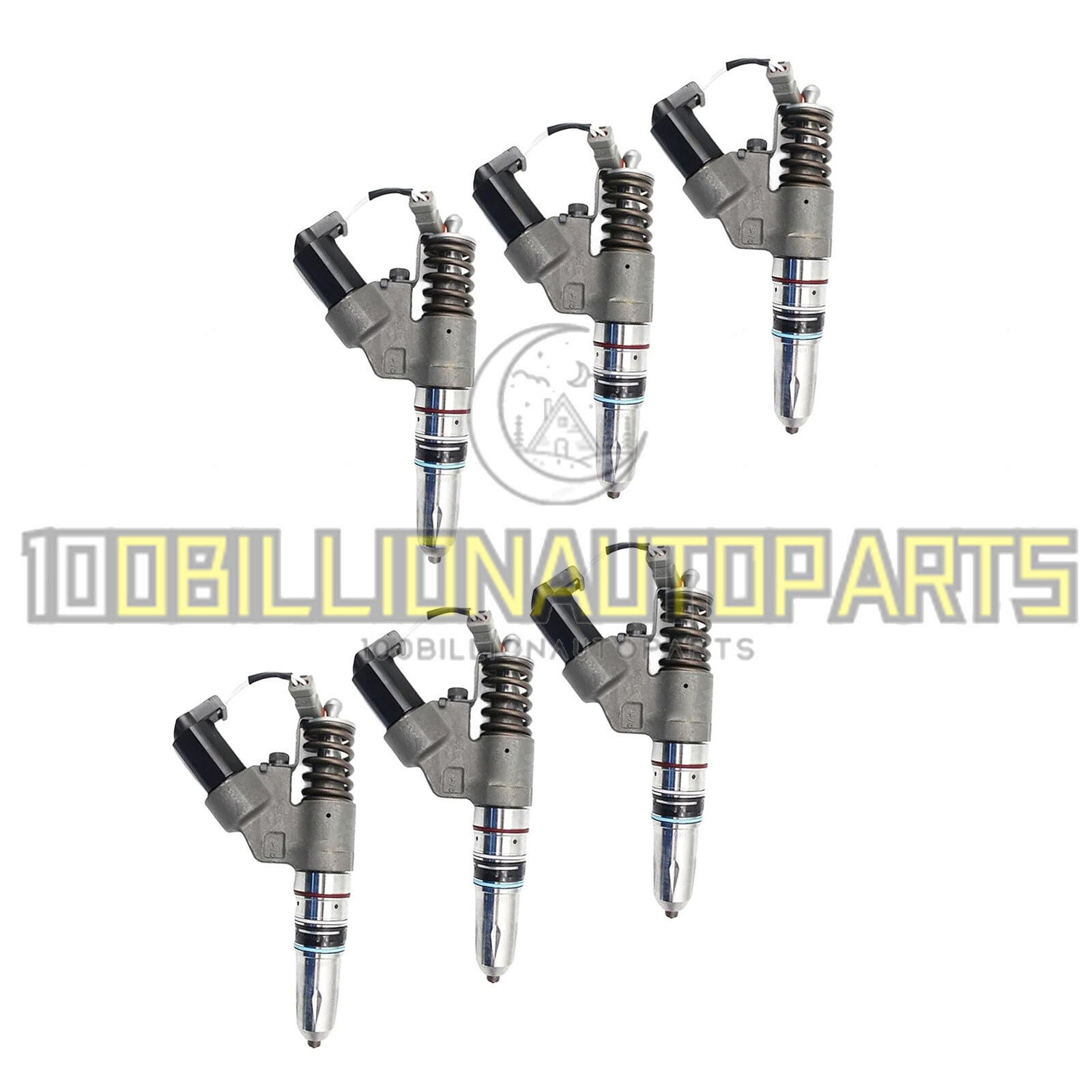 3411753 3411753RX 6pcs Fuel Injector for Cummins ISM ISM11 M11 QSM11 ...