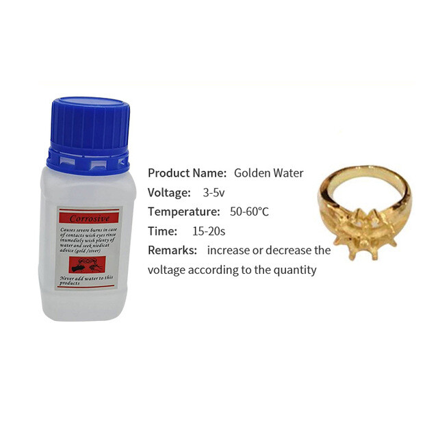 Gold plating water 18K gold plating liquid solution 18K gold ...