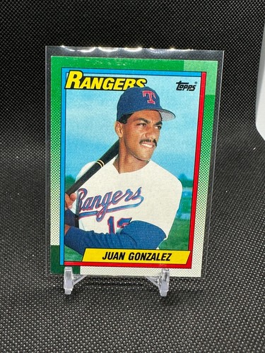 1990 Topps Juan Gonzalez ROOKIE #331 - Texas Rangers | eBay
