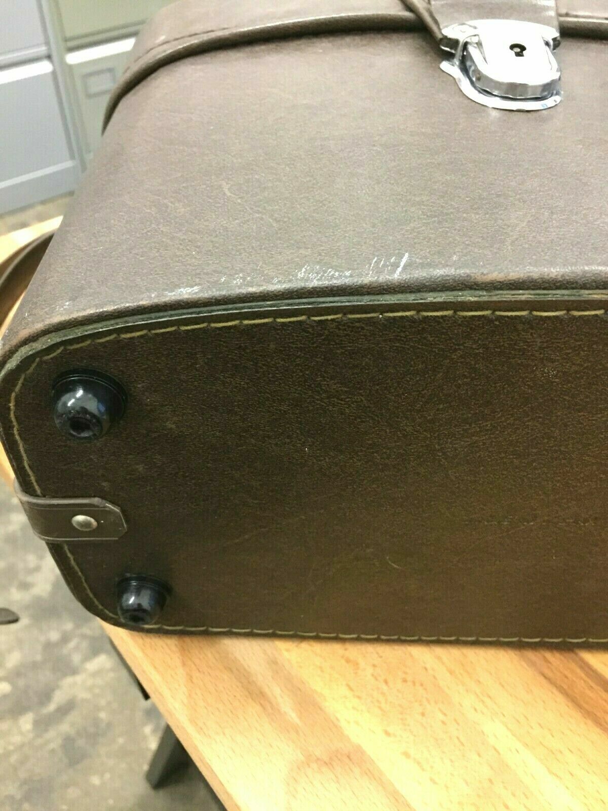 Large Brown Leather Camera Bags - Vintage/Retro/Classic/Antique - Solid ...