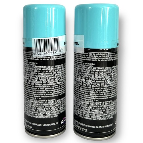 Fun World Temporary Blue Hair Color Spray In Shampoo Out Costume ...