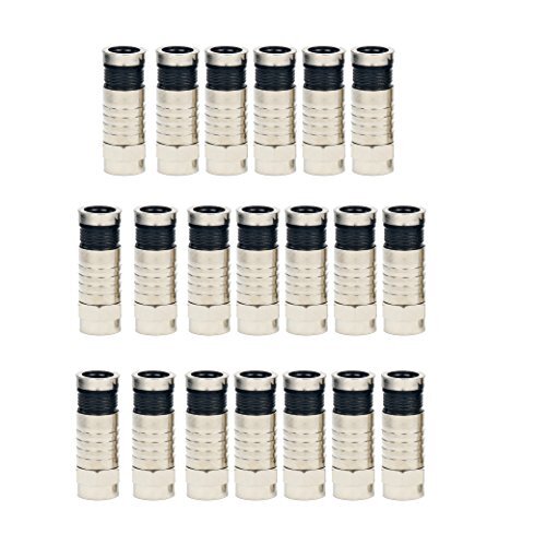 Coaxial Compression Tool Kit Crimper Wire Stripper TV Coax Cable CCTV ...