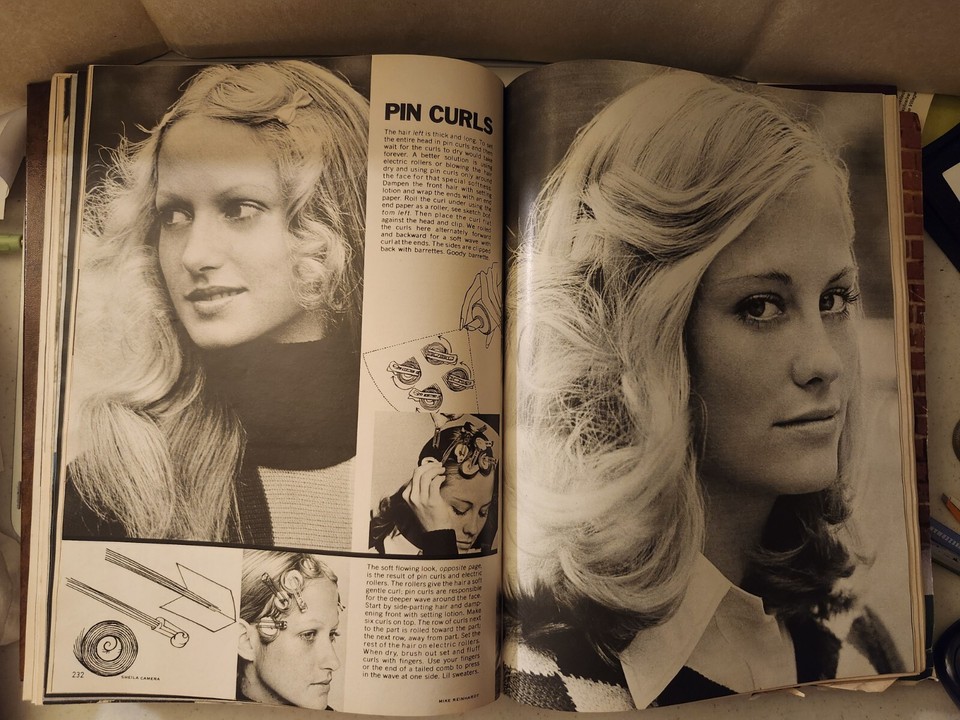 Vintage GLAMOUR Magazine OCT 1971 Cybill Shepherd Model | eBay