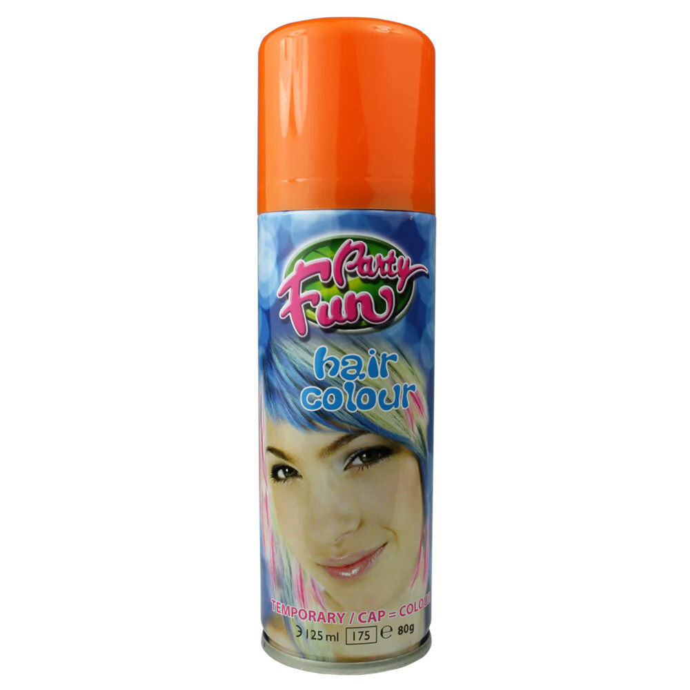 Party Fun Hair Temporary Instant Color Spray - Orange *NEW Color* | eBay