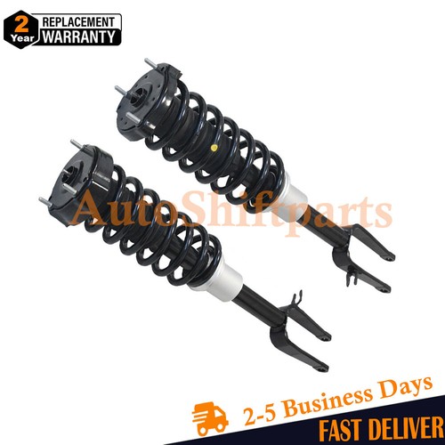 Pair Front Shock Assemblys 4Matic w/o ADS For Mercedes W211 S211 E350 ...