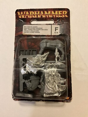 Warhammer Bretonnian Damsel Mounted METAL CITADEL Miniatures Games ...