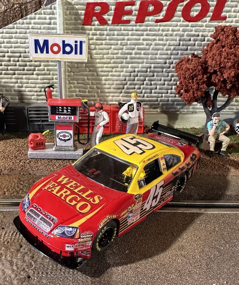 1/32 Slot Car Scalextric Custom NASCAR In Wells Fargo Livery | eBay