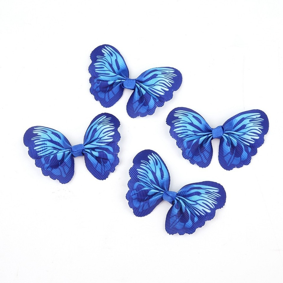 24 PCS Pet Hair Band Accessories Bow Puppy Clips Elastic Hairband for ...