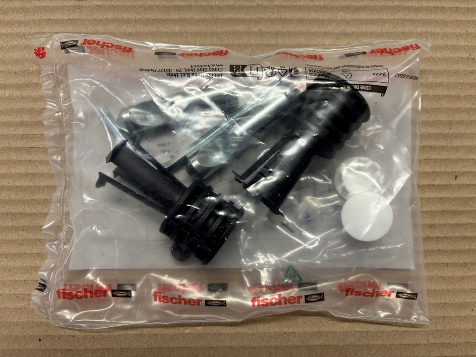 FISCHER WB9N WALL HUNG PAN FIXING KIT FOR GEBERIT / GROHE ALL WALL ...