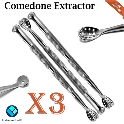 Comedone Extractor Blackhead Remover Skin Care Acne Pimple Blemish ...