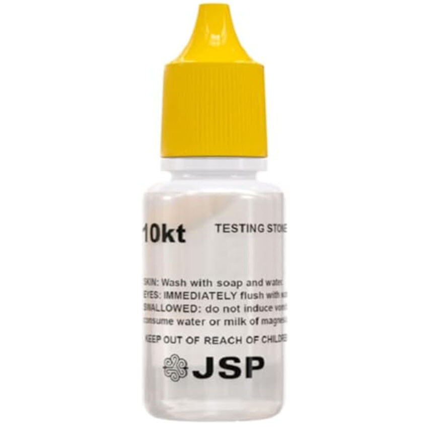 GOLD/SILVER Test Acid Tester Kit 10k 14k .999 .925 Sterling Testing ...