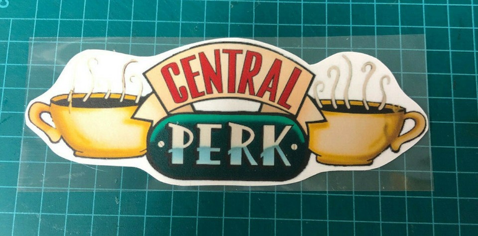 Central Perk Edible Icing Logo Cake Decor | eBay UK