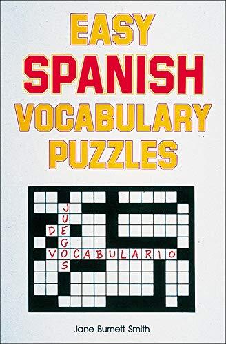 Easy Spanish Vocabulary Puzzles (Spanish Edition) By Jane Smith ...