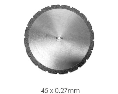 Model Prep Diamond Disc 45mm x 0.27mm for Plaster Die Stone Investment ...
