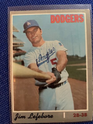 1970 TOPPS # 553 JIM LEFEBVRE | eBay