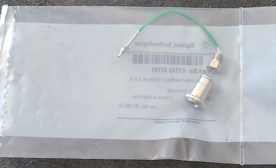 New!! Agilent needle seat cap,.17mm id. 2.3 ul p/n: G1313-87101 | eBay