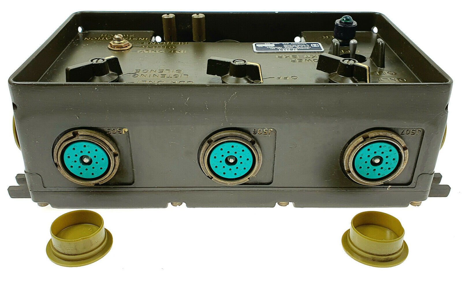 HARRIS RF-294-1 AMPLIFIER AUDIO FREQENCY RADIO ITT TERRYPHONE AM-1780 ...